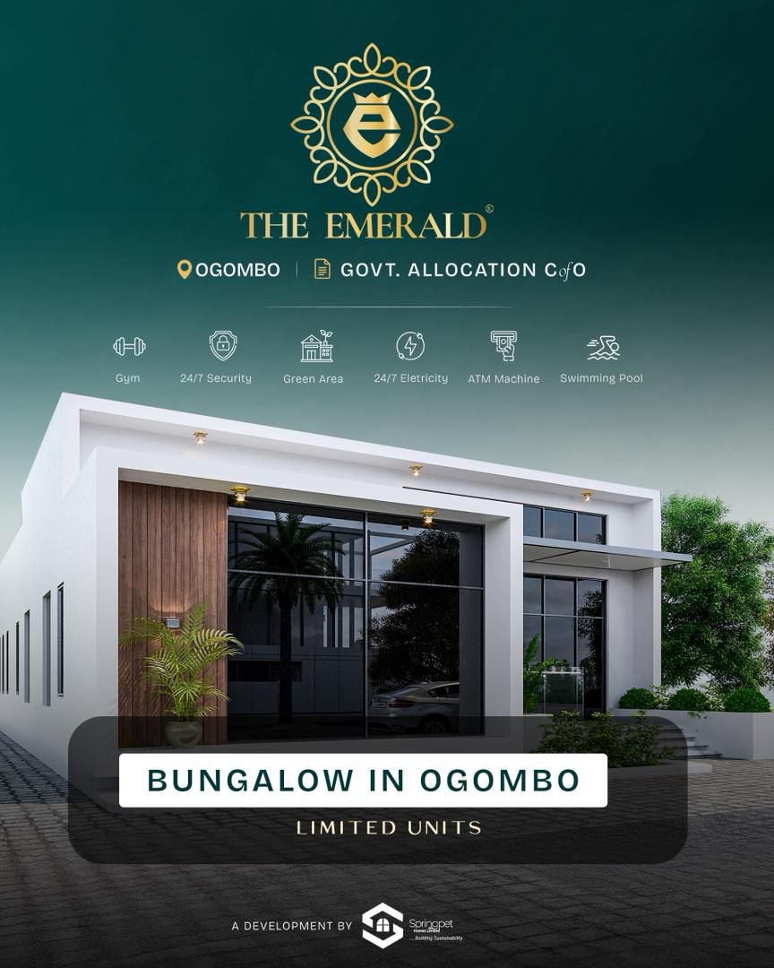 The Emerald, Ogombo: Fully Detached Bungalow and Duplexes - Sureland ...