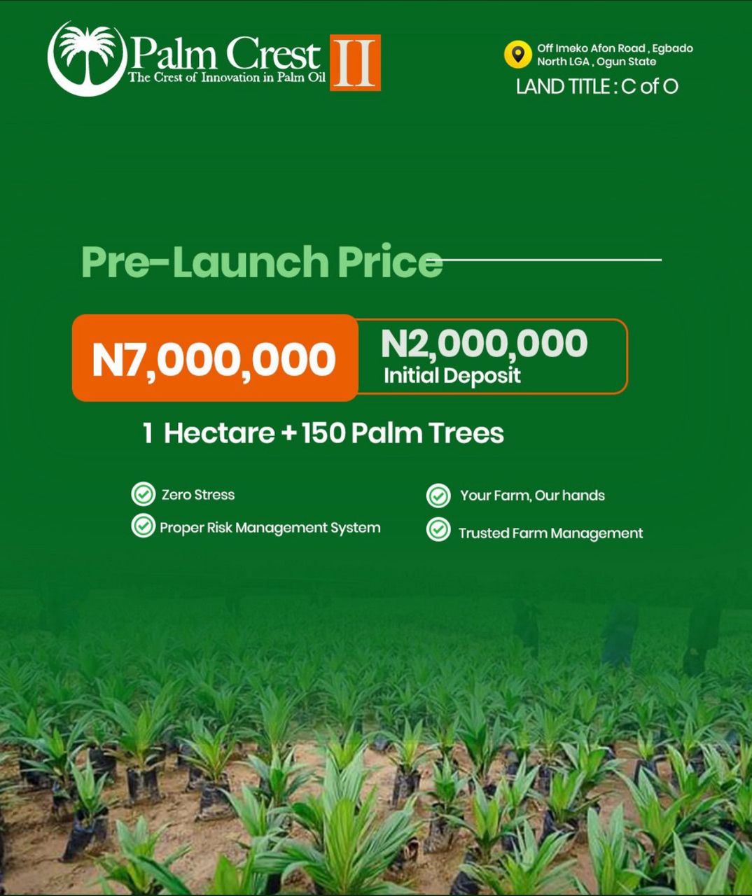 Palm Crest Phase 2 - Sureland Realtors